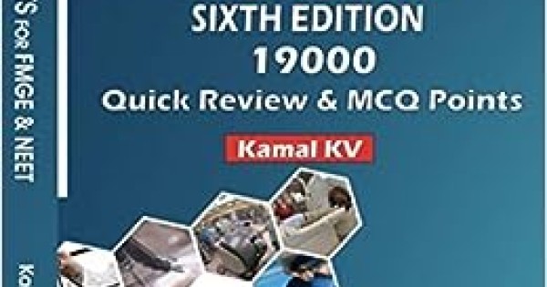 MCQs POINTS FOR FMGE & NEET 6th Edition by Kamal KV
