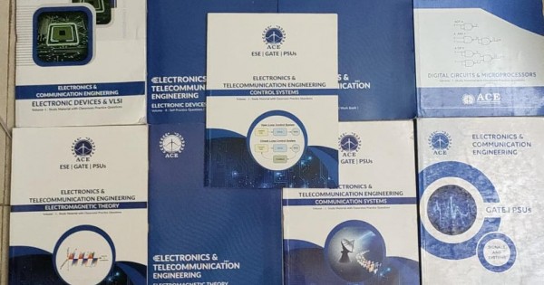 ACE complete Package of 17 Books of ECE for GATE and PSU by ACE Academy